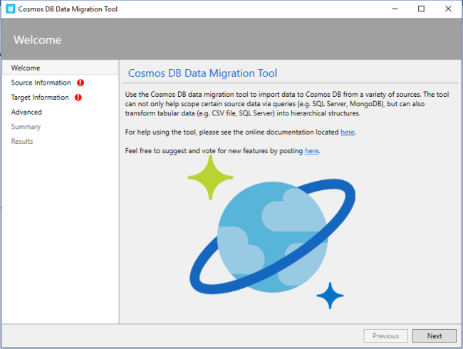 Migrate Sql Table To Cosmos Db Using Cosmos Db Data Migrating Tool